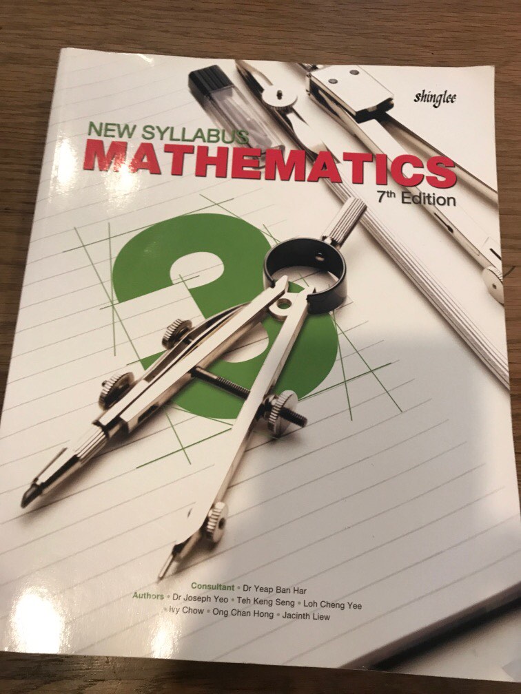 Mathematics 7th Edition for the GCE O-levels by Shinglee, Hobbies ...