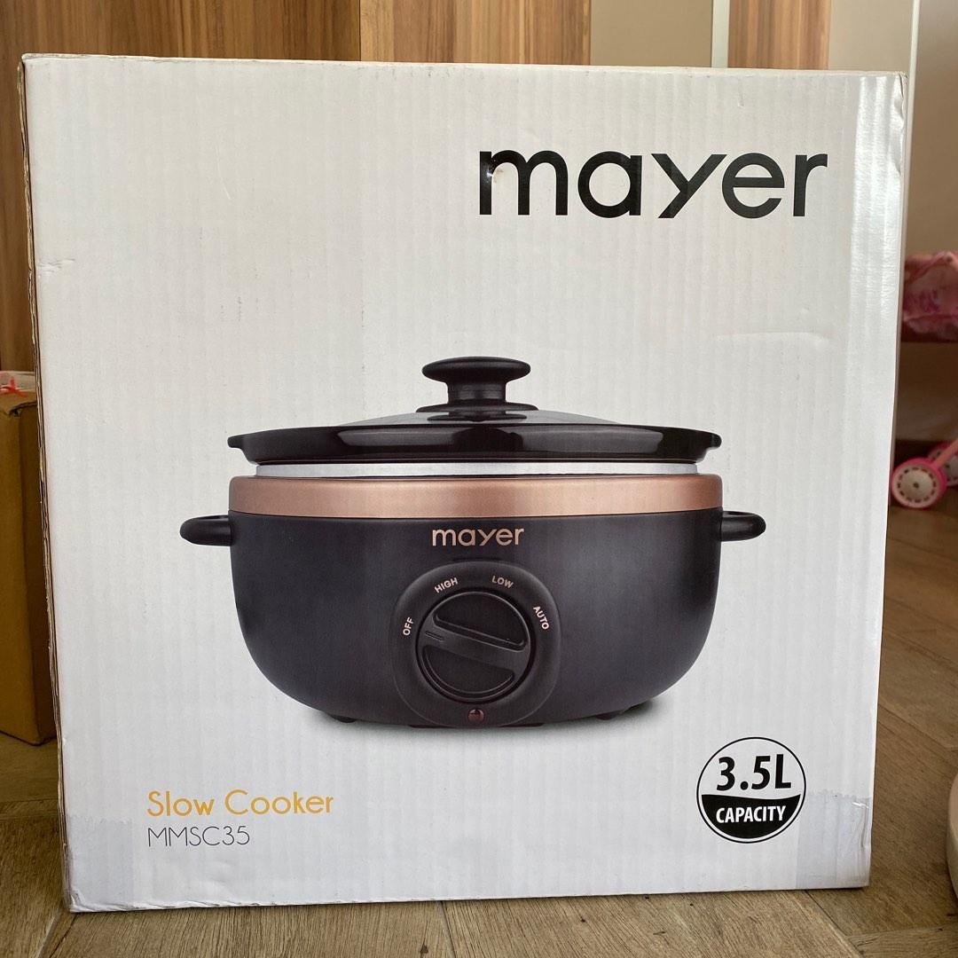 Mayer Slow Cooker MMSC35, TV & Home Appliances, Kitchen Appliances ...