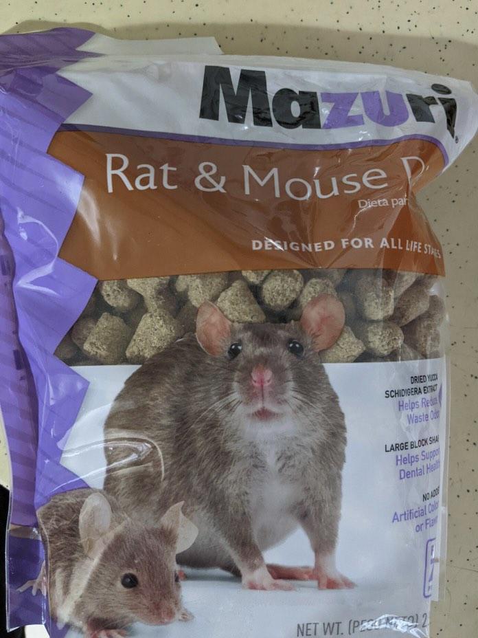 Mazuri lab block rat and mouse sample, Pet Supplies, Pet Food on Carousell