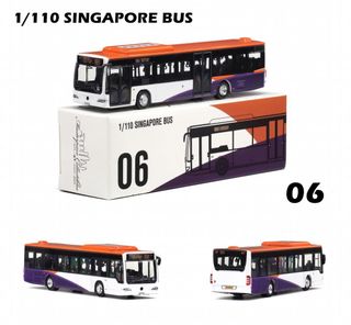 1/64 Singapore Double-decker Bus Model, Hobbies & Toys, Toys & Games on ...
