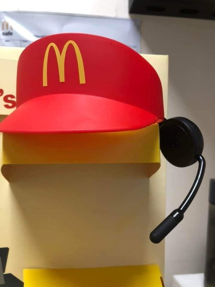 Mcdonald's Happy Meal Crew Visor and Microphone, Hobbies & Toys, Toys ...