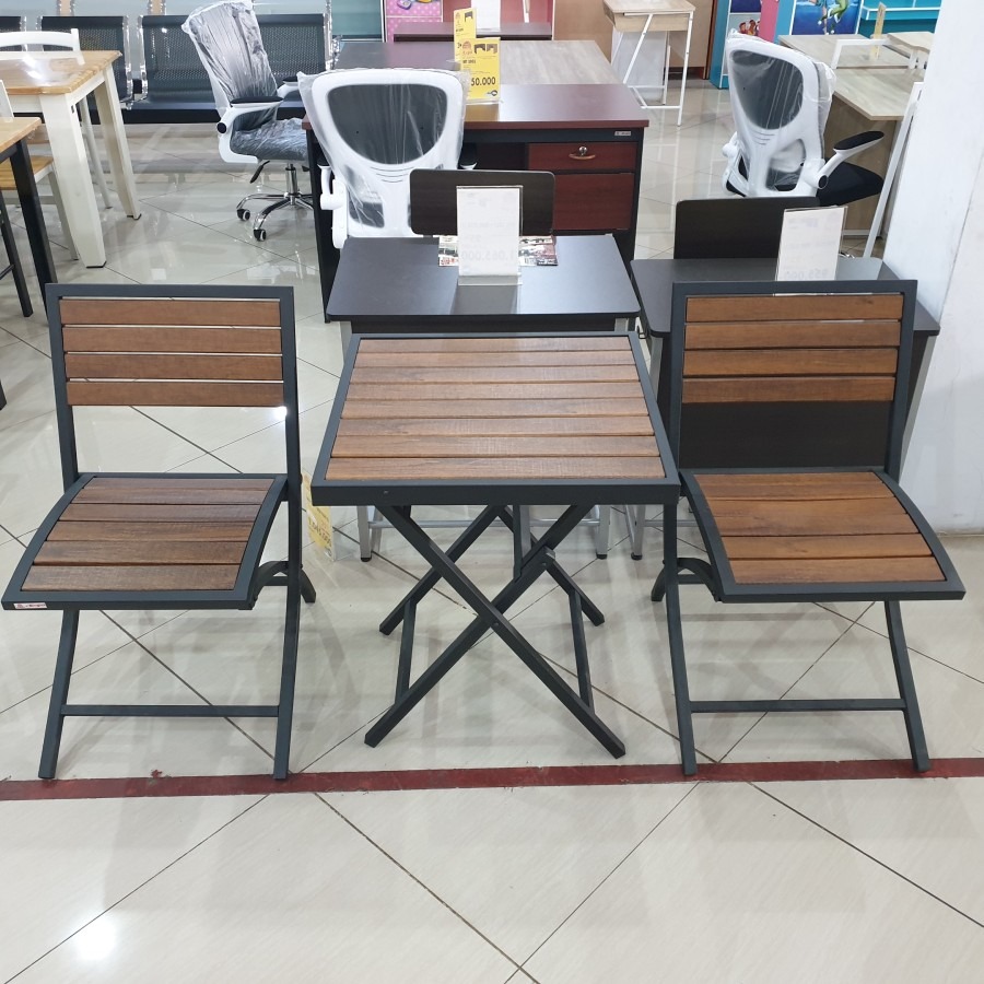 meja makan expo MFT 6028 kursi lipat MCH 8517 meja restoran kursi cafe ...
