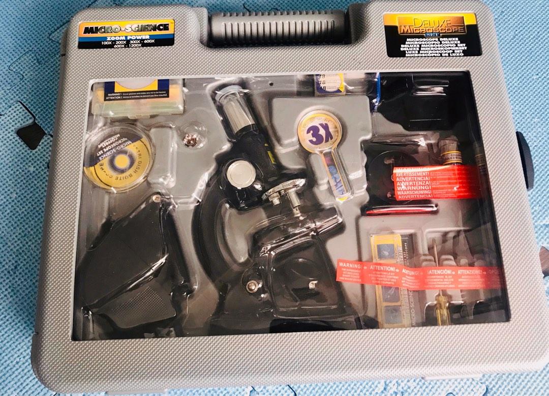 Micro-Science Deluxe Microscope, Hobbies & Toys, Toys & Games on Carousell