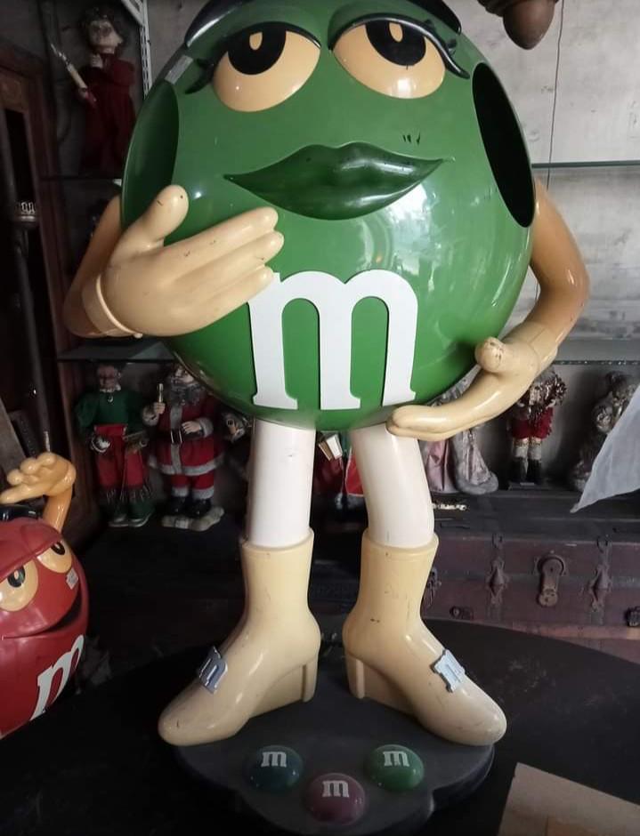 M&M Statue / as pair, Hobbies & Toys, Toys & Games on Carousell