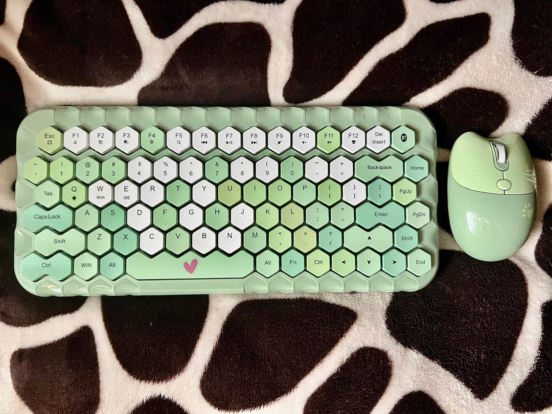 MOFFII HONEY BT WIRELESS BLUETOOTH KEYBOARD WITH MOUSE, Computers ...