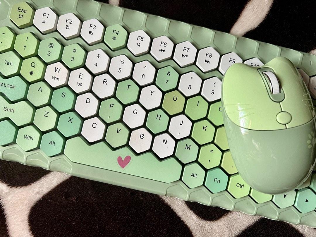 MOFFII HONEY BT WIRELESS BLUETOOTH KEYBOARD WITH MOUSE, Computers ...