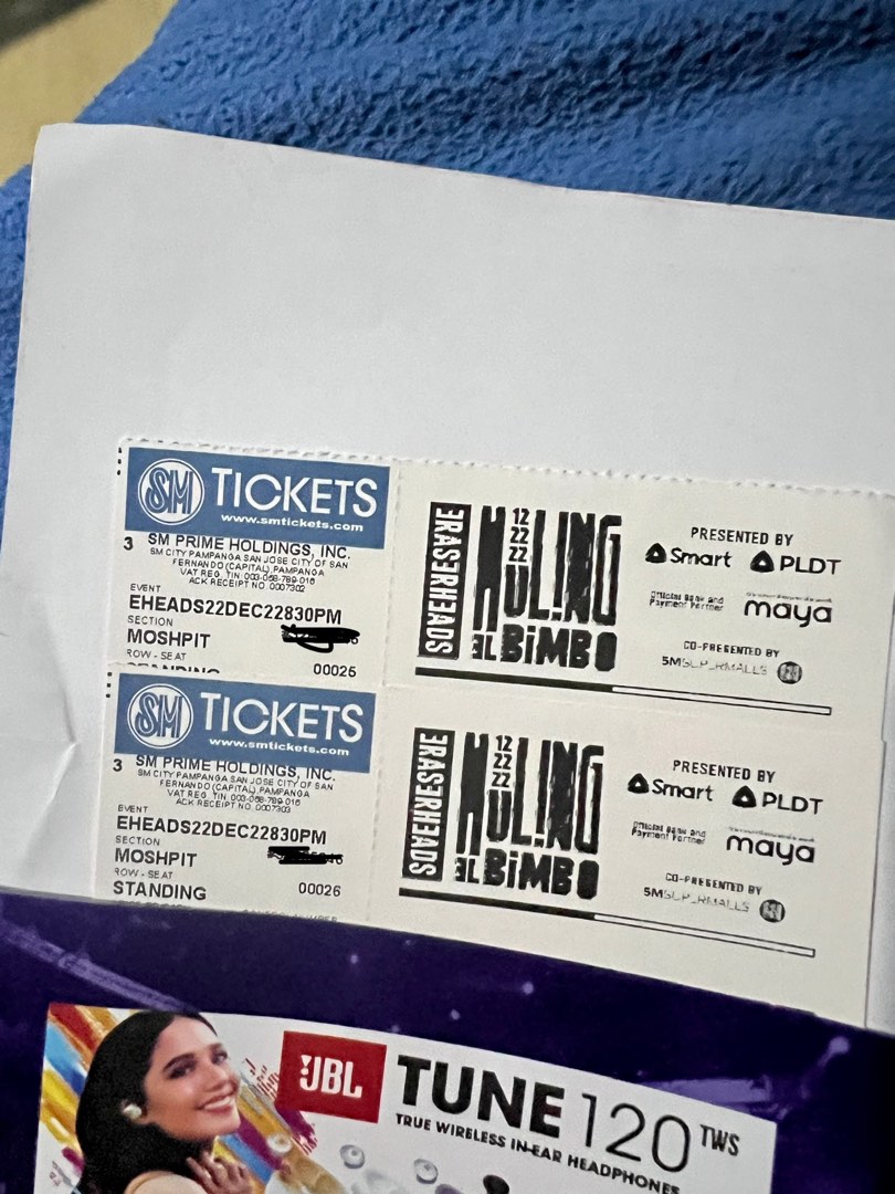 Moshpit Eraserheads Huling El Bimbo 2022, Tickets & Vouchers, Event Tickets on Carousell