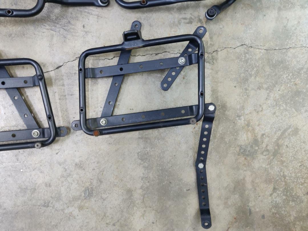 Motorcycle Universal Side Luggage Rack, Motorcycles, Motorcycle ...