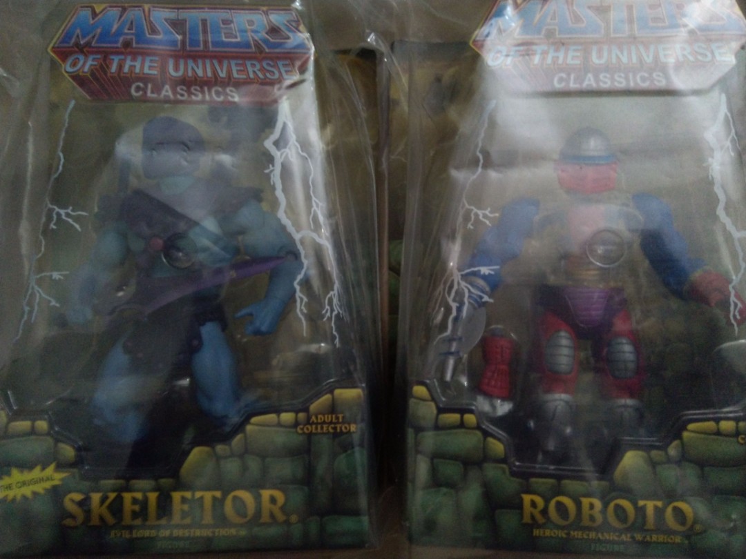 Motuc Roboto Motuc Skeletor Masters Of The Universe Classics Motu Classics Hobbies And Toys