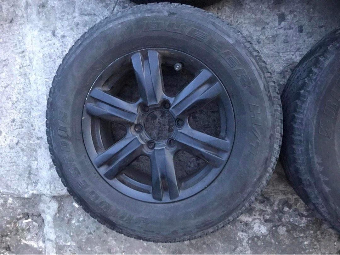 MUX stock mags and tires, Car Parts & Accessories, Mags and Tires on ...
