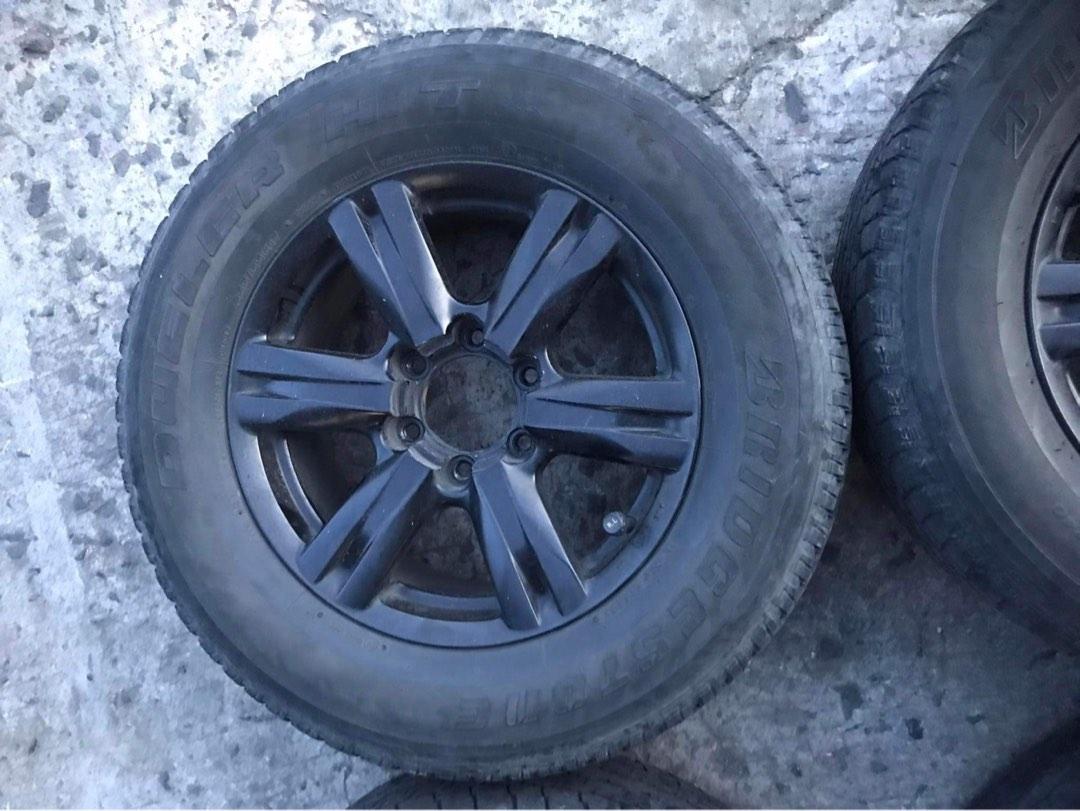 MUX stock mags and tires, Car Parts & Accessories, Mags and Tires on ...