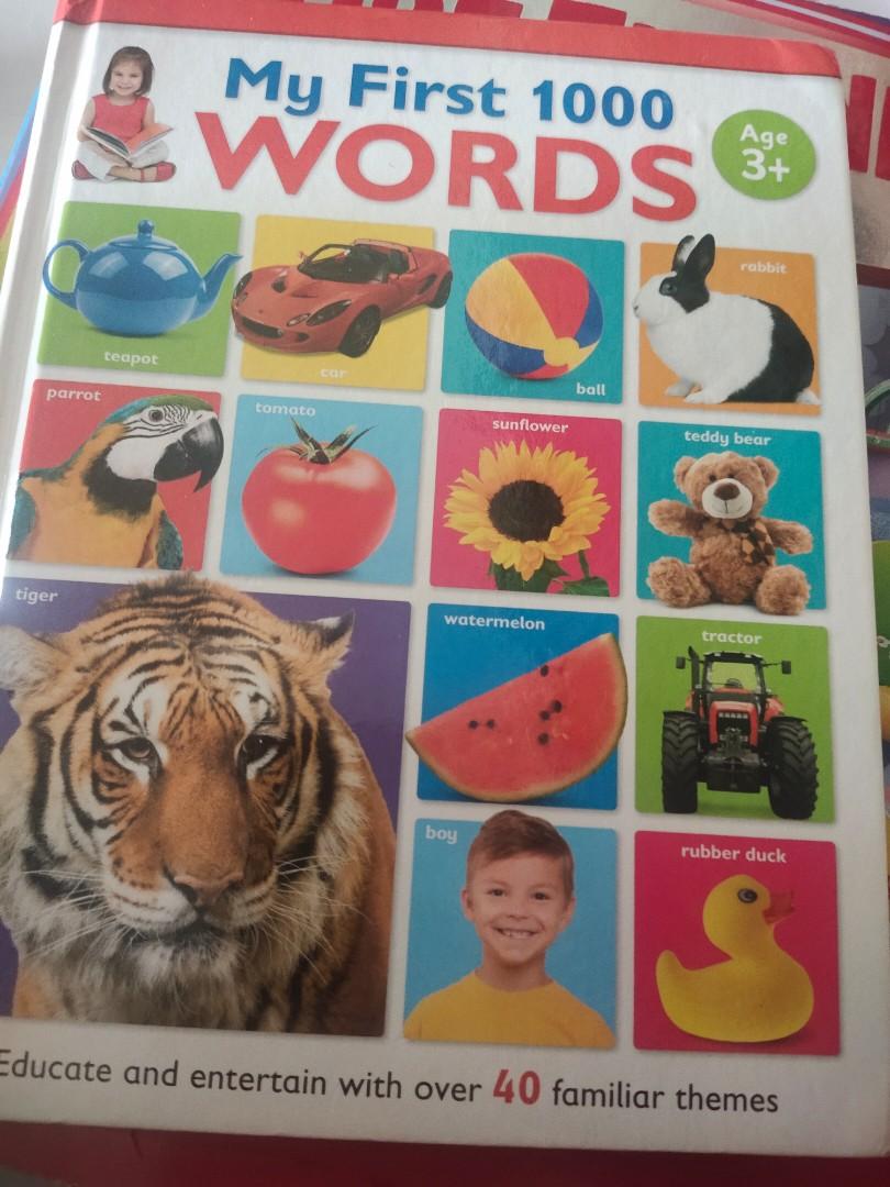 My first 1000 words, Hobbies & Toys, Books & Magazines, Children's ...