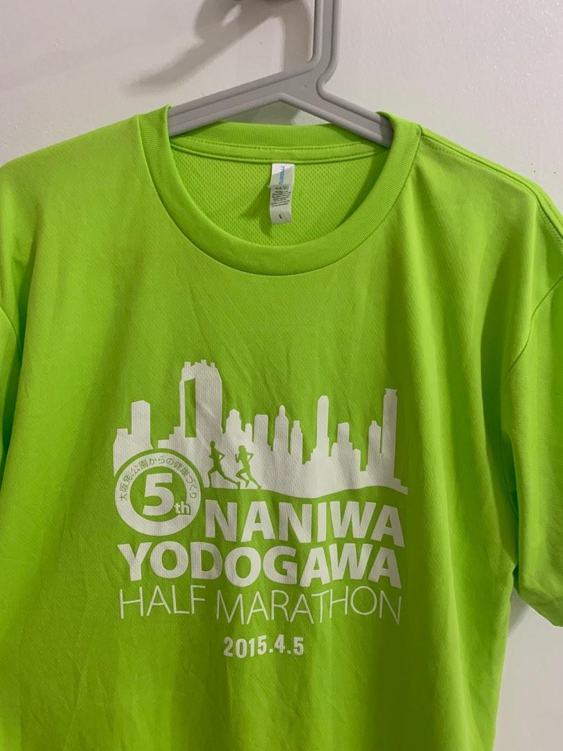 Naniwa yodogawa half marathon dri fit shirt, Men's Fashion, Tops & Sets ...