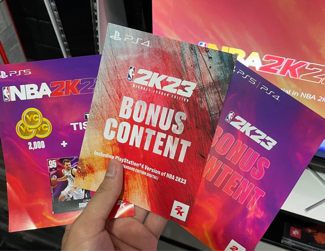 NBA 2K23 DIGITAL EDITION FULL GAME VOUCHER, Video Gaming, Video Games, PlayStation on Carousell