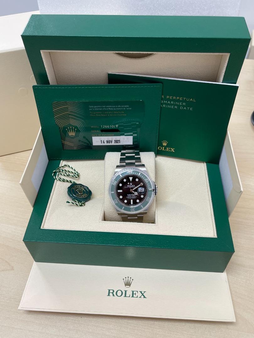 New (Nov-2021) Rolex Starbucks 126610LV, Luxury, Watches on Carousell