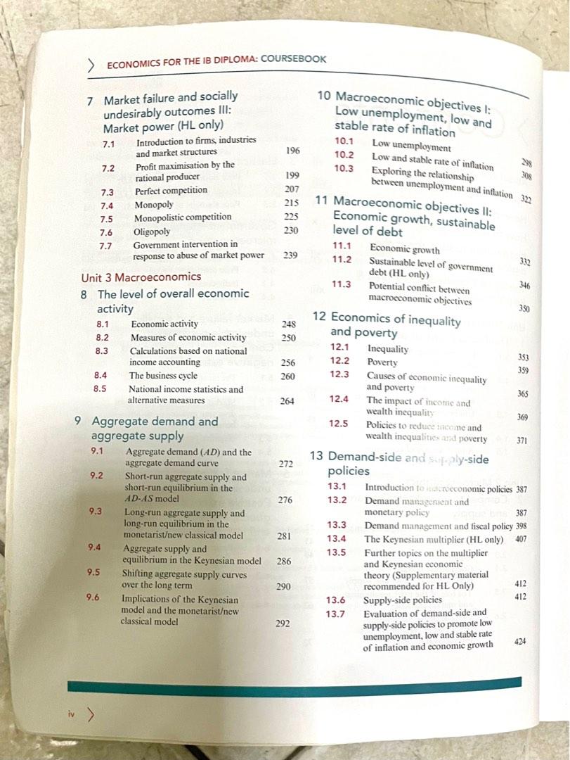 (Newest Syllabus) Economics for the IB Diploma COURSEBOOK Third Edition ...