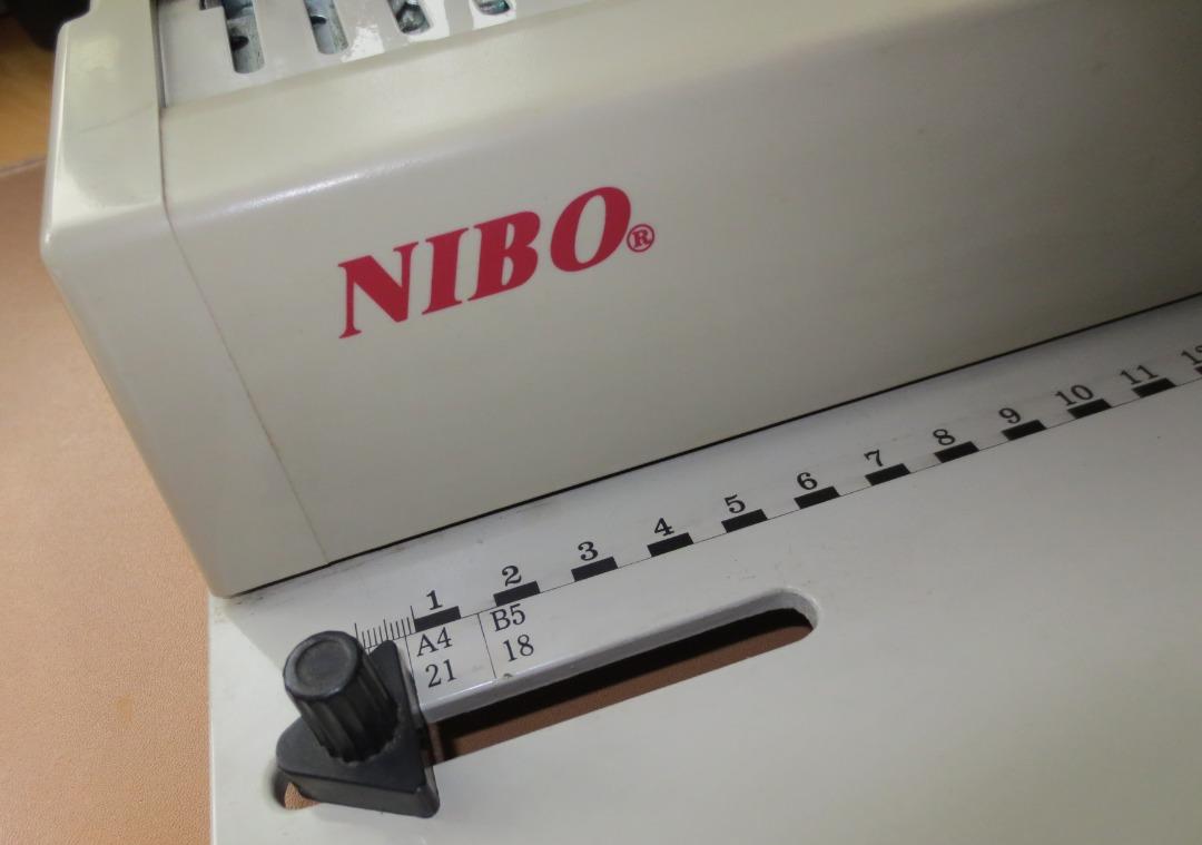 NIBO Punching & Binding Machine, Computers & Tech, Office & Business ...