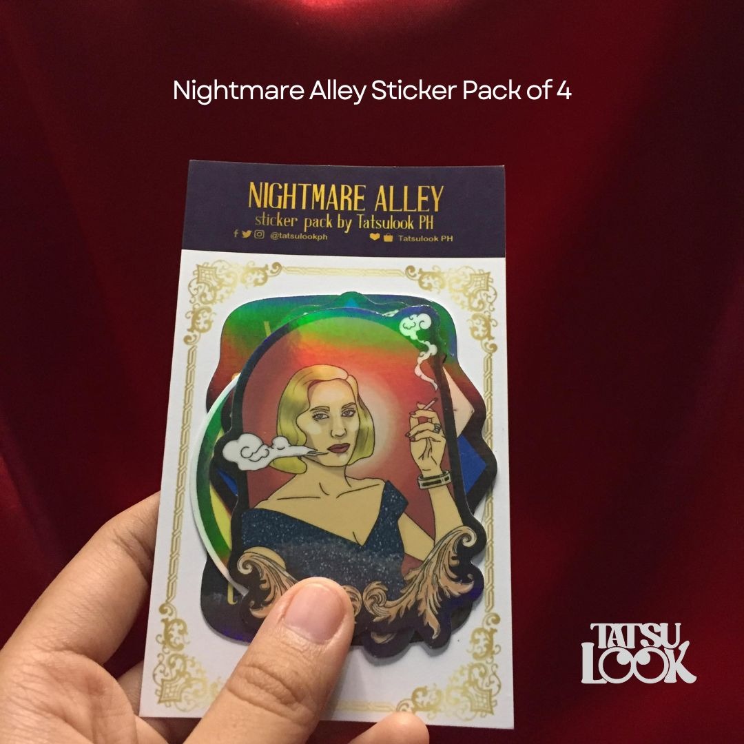 Nightmare Alley Sticker Pack Lilith Ritter Molly Cahill Cate Blanchett ...