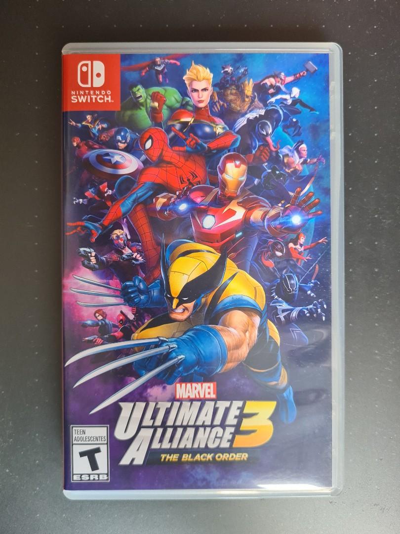 Nintendo Switch Marvel Ultimate Alliance 3: The Black Order, Video ...