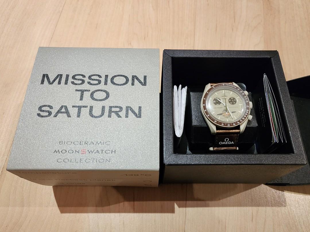 Omega x Swatch Saturn, Luxury, Watches on Carousell