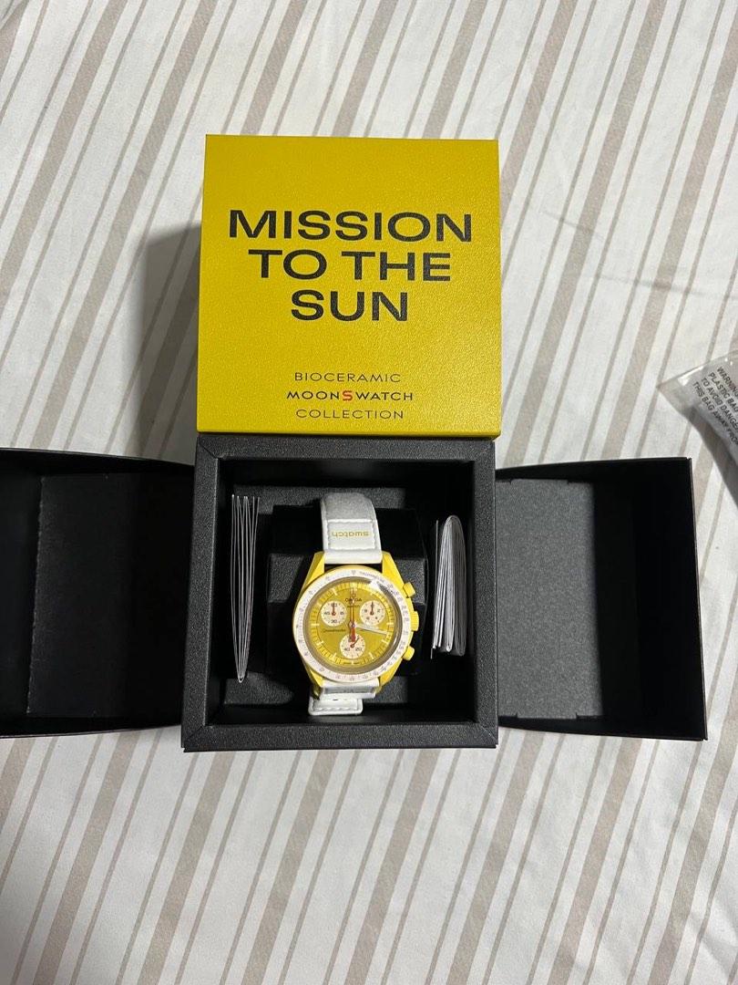 Omega x Swatch Sun, Luxury, Watches on Carousell