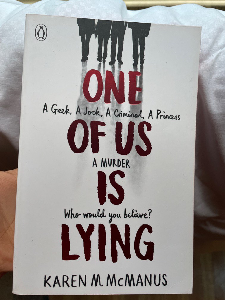 One Of Us Is Lying, Hobbies & Toys, Books & Magazines, Fiction & Non ...