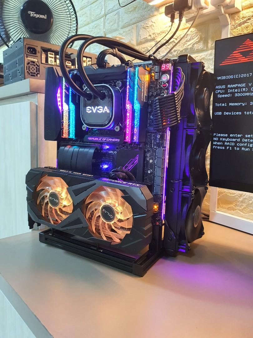 Open Air PC Case Frame Testbench, Computers & Tech, Parts & Accessories ...