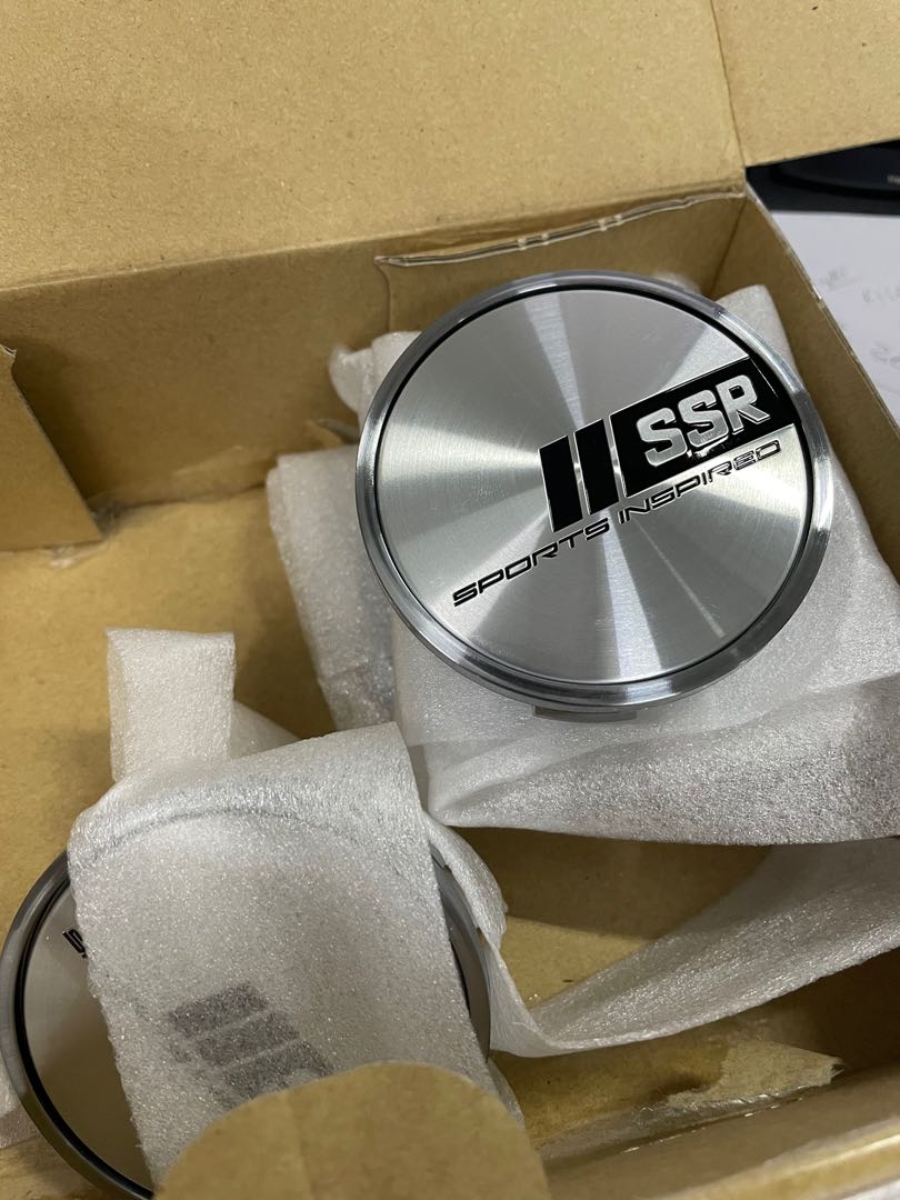 Original SSR wheel cap, Car Accessories, Tyres & Rims on Carousell