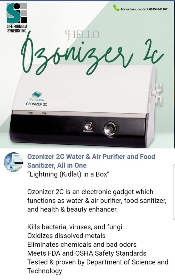 Ozonizer 2c, Health & Nutrition, Medical Supplies & Tools on Carousell