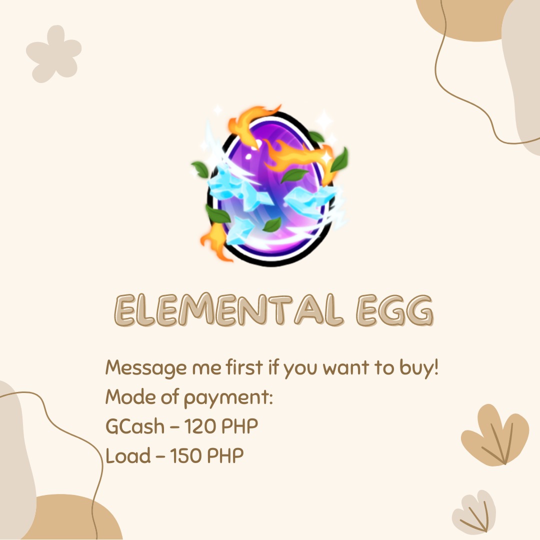 PET SIMULATOR X EXCLUSIVE ELEMENTAL EGG (1 STOCK ONLY), Video Gaming ...