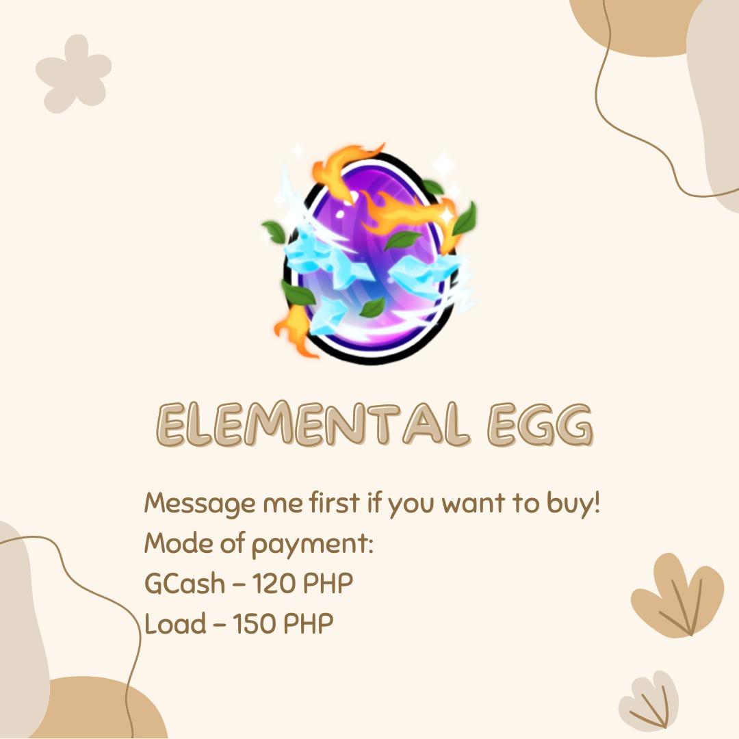 PET SIMULATOR X EXCLUSIVE ELEMENTAL EGG (1 STOCK ONLY), Video Gaming ...