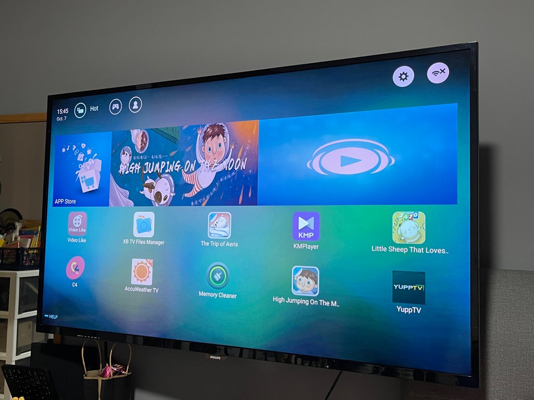 Philips 50inch 4K ultra slim smart tv, TV & Home Appliances, TV ...