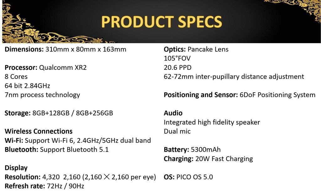 PICO 4 VR Headset Ready Stock Sealed Set (8GB +128GB / 8GB + 256GB) on ...