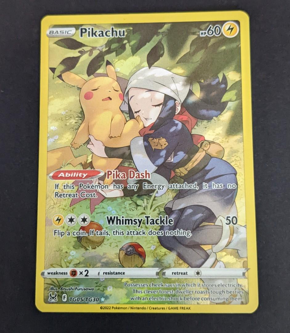 Pikachu CHR TG Lost Origin Pokemon Card Tcg #3, Hobbies & Toys, Toys ...