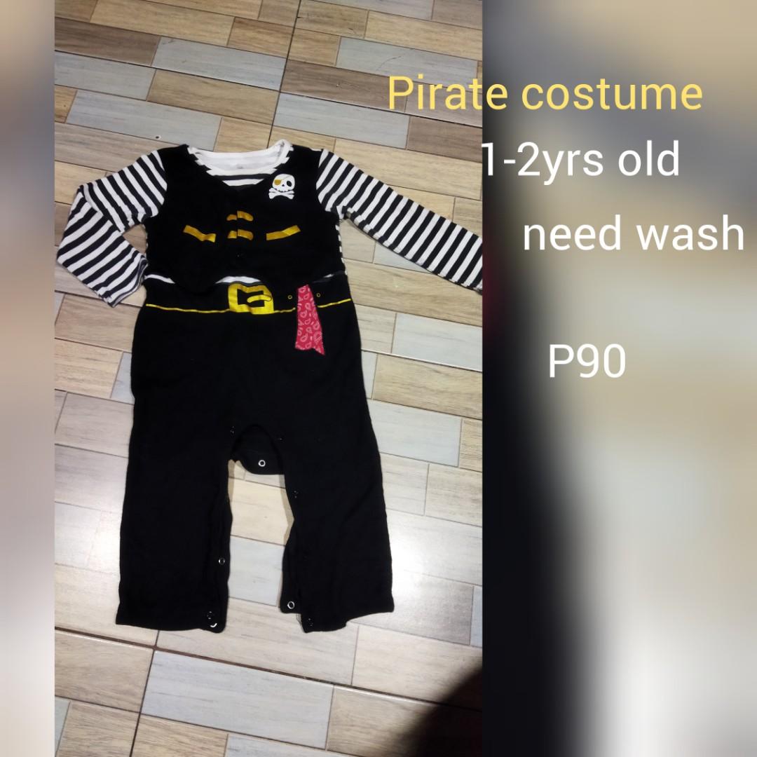 Pirate Costume overall, Babies & Kids, Babies & Kids Fashion on Carousell