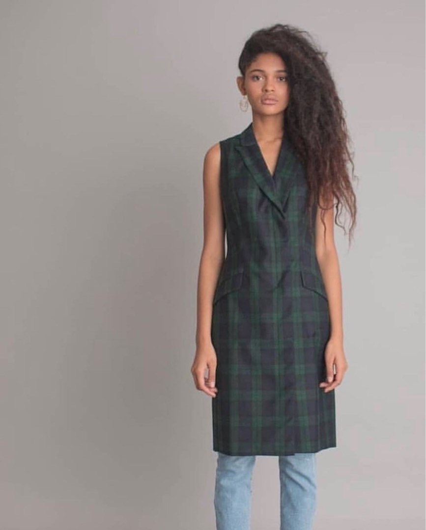 Plaid Paulette dress by UNDO Clothing, Women's Fashion, Dresses & Sets ...