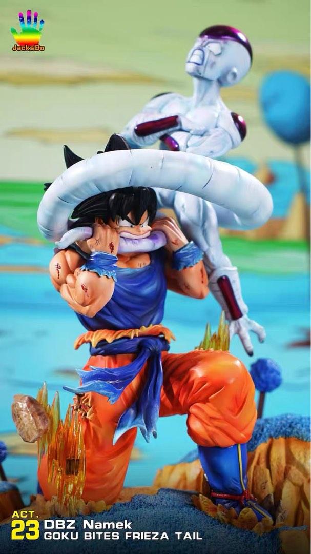 [PO] DragonBall|Goku Biting Frieza Tail, Hobbies & Toys, Toys & Games ...