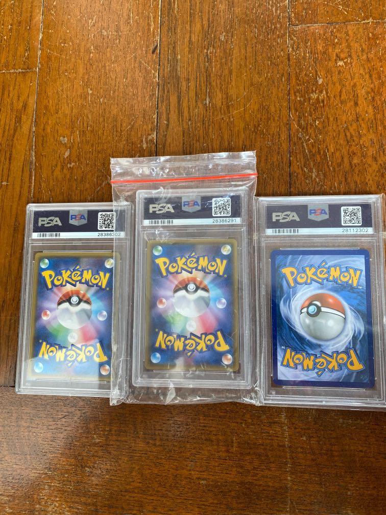 Pokemon PSA 10 graded cards, Hobbies & Toys, Toys & Games on Carousell