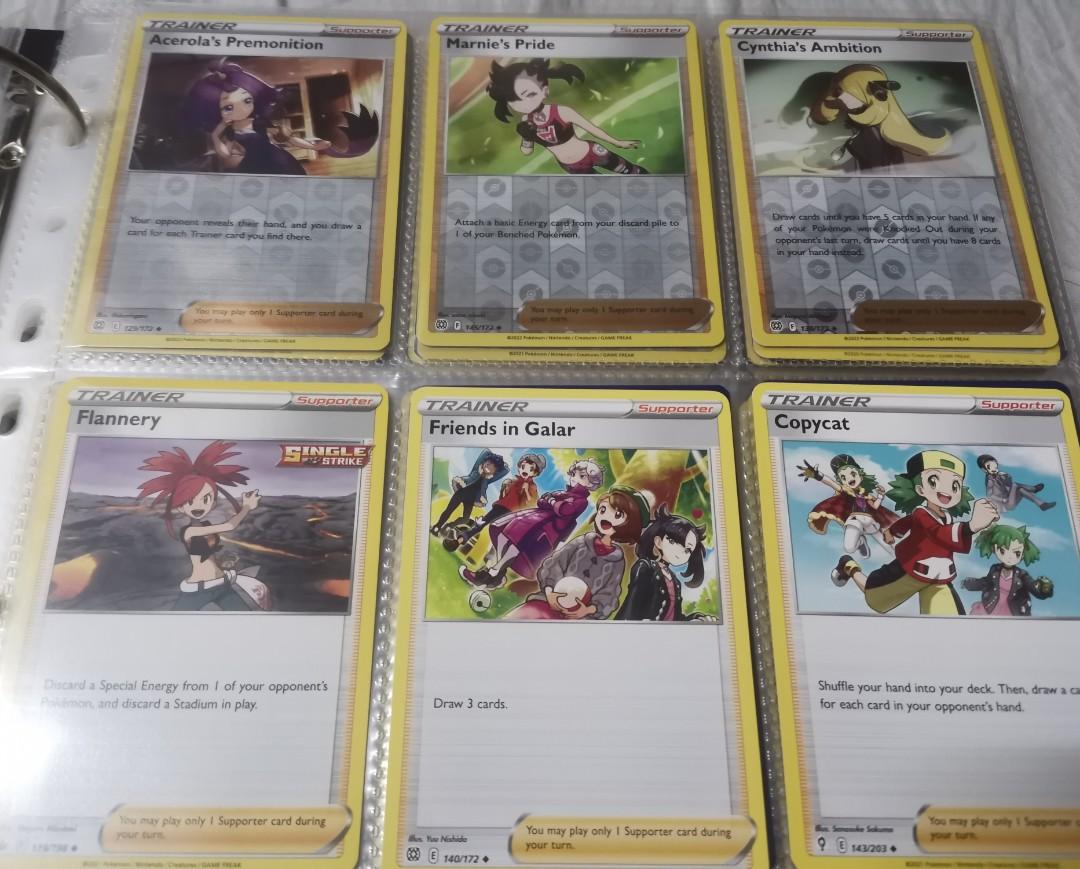 Pokemon trainer cards, Hobbies & Toys, Toys & Games on Carousell