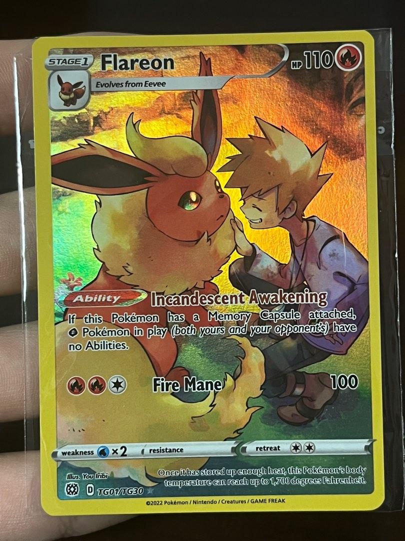 Pokémon Brilliant Stars Lost Origin Trainer Gallery Flareon, Vaporeon ...