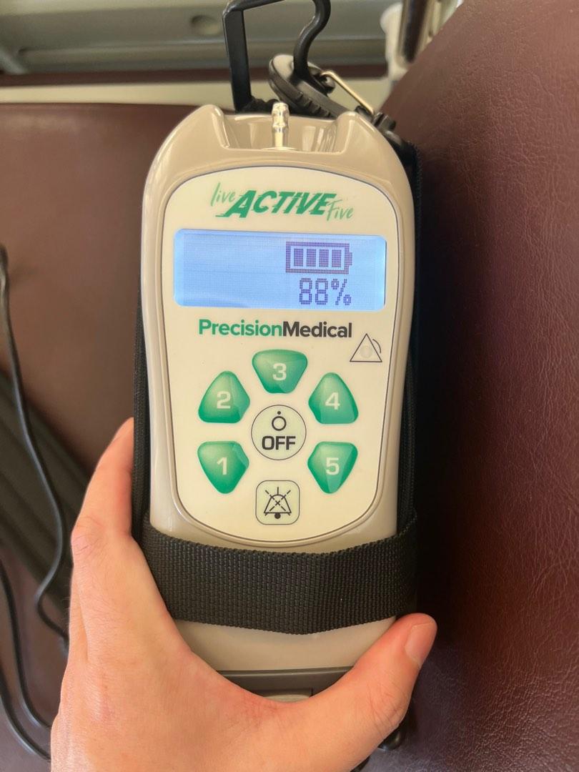 Precision Medical Live Active Five@ Portable Oxygen Concentrator ...