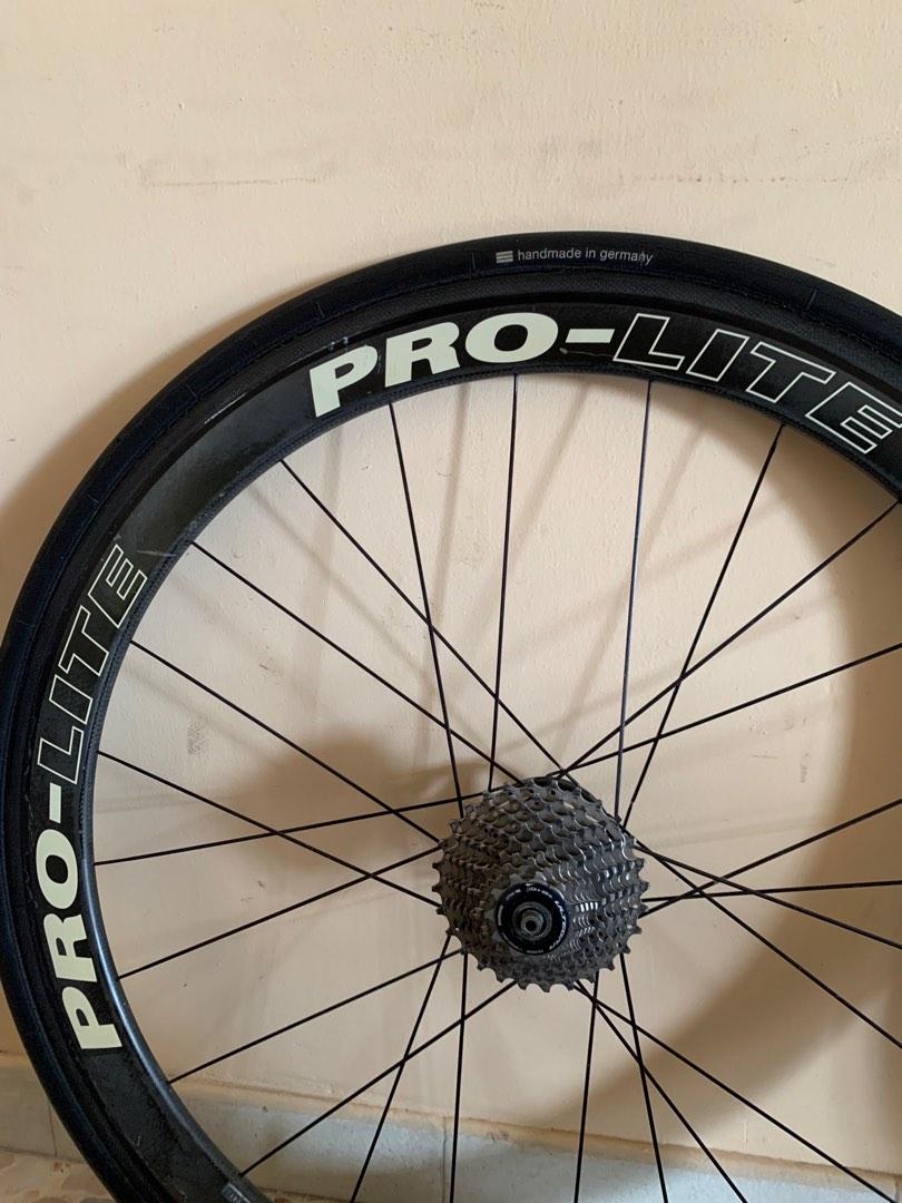 Pro-Lite Gavia Road Bike Carbon wheelset, Sports Equipment, Bicycles ...