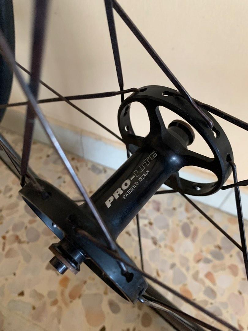 Pro-Lite Gavia Road Bike Carbon wheelset, Sports Equipment, Bicycles ...