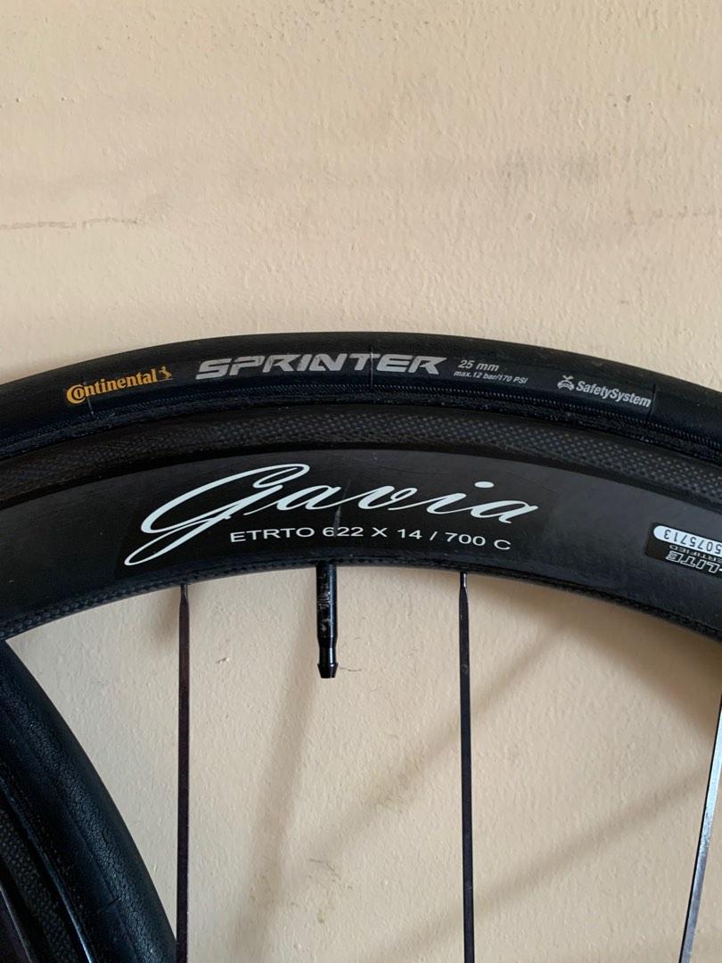 Pro-Lite Gavia Road Bike Carbon wheelset, Sports Equipment, Bicycles ...