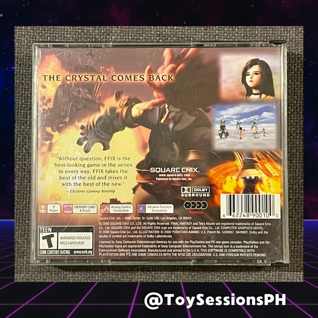 PS1 Game - Final Fantasy IX, Video Gaming, Video Games, PlayStation on ...