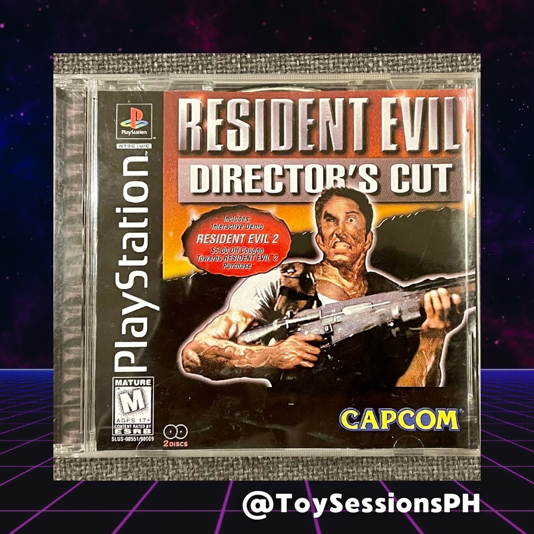 PS1 Game - Resident Evil (Director's Cut) (Disc Only), Video Gaming ...