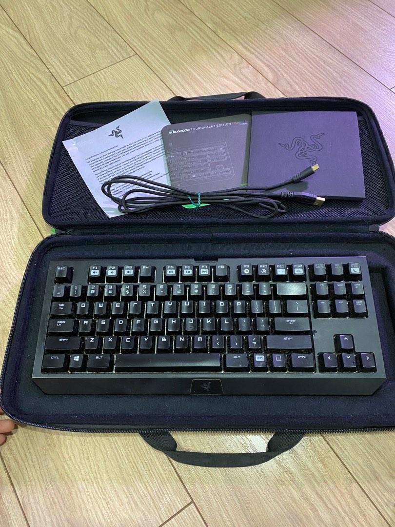 Razer black widow tournament edition chroma stealth (tactile switches ...