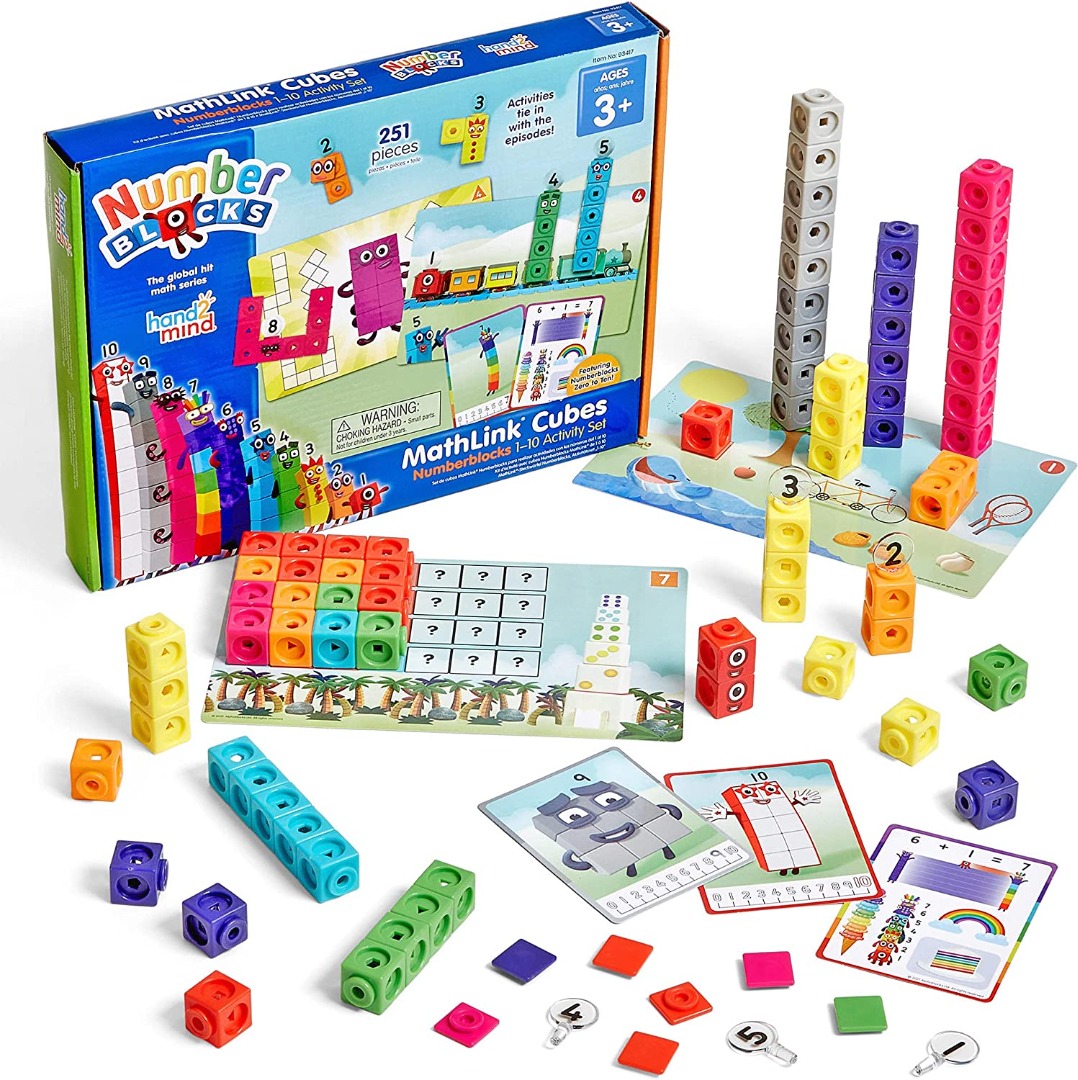 {READY STOCK} NumberBlocks 93417 MathLink Cubes Number Blocks 1-10 ...