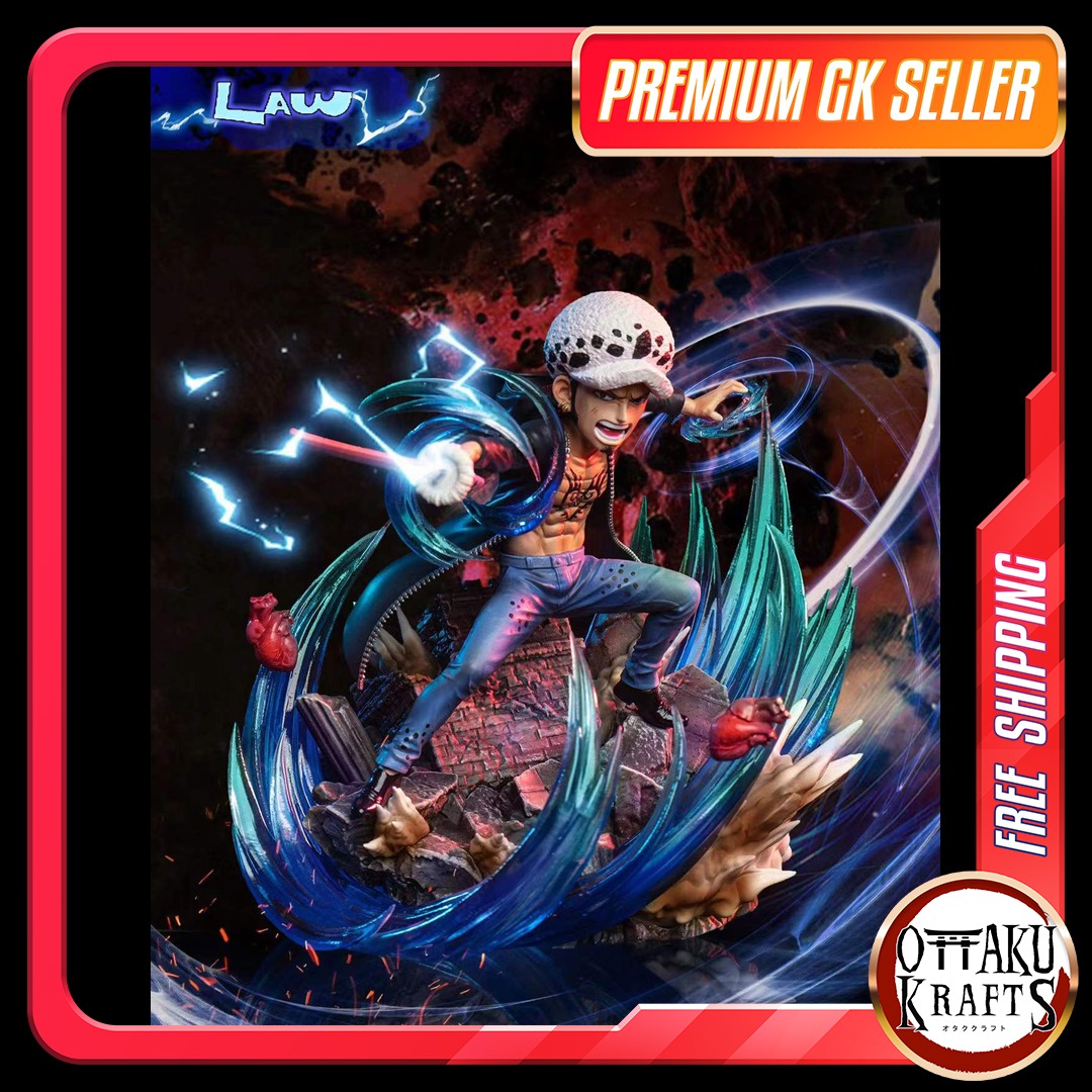 【READY TO SHIP】Trafalgar D. Water Law | Yang & Xz Studio | One Piece ...