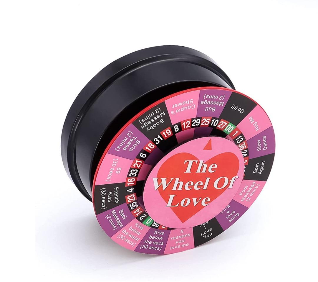 REAMTOP Intimacy Wheel Of Love Spinning Wheel (H037), Hobbies & Toys ...